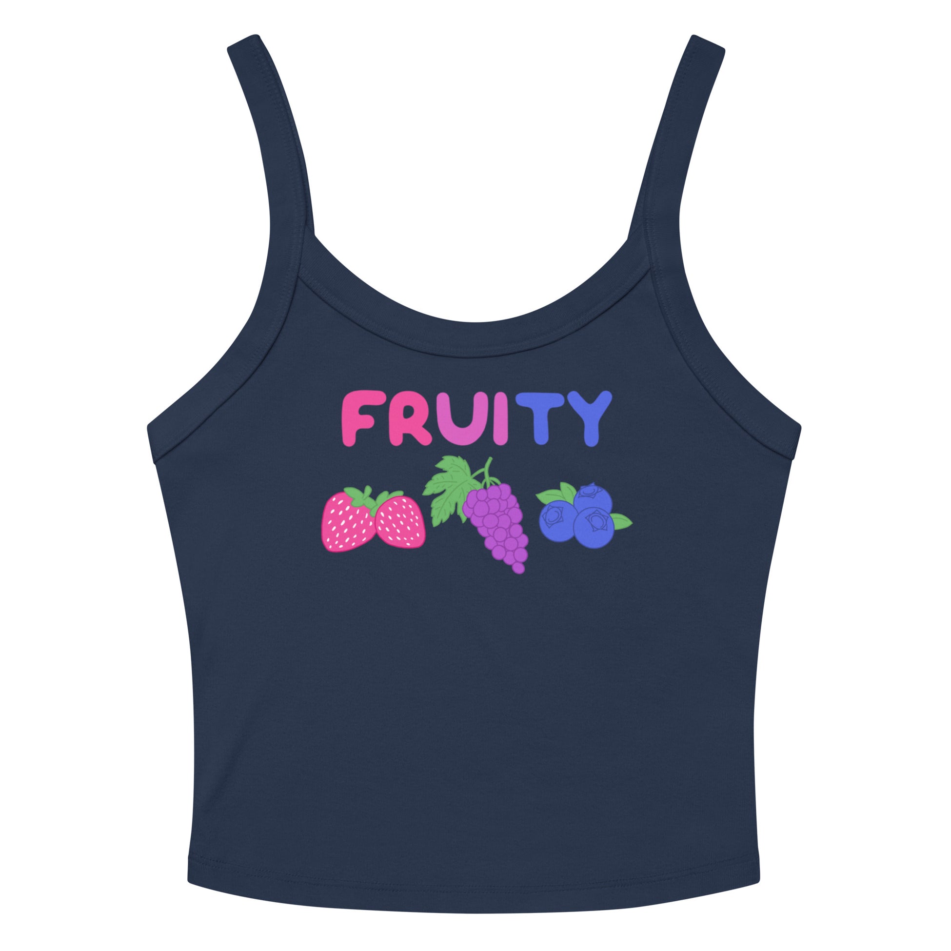 Fruity Bisexual Scoop Neck Tank Top – Queer Closet Co.