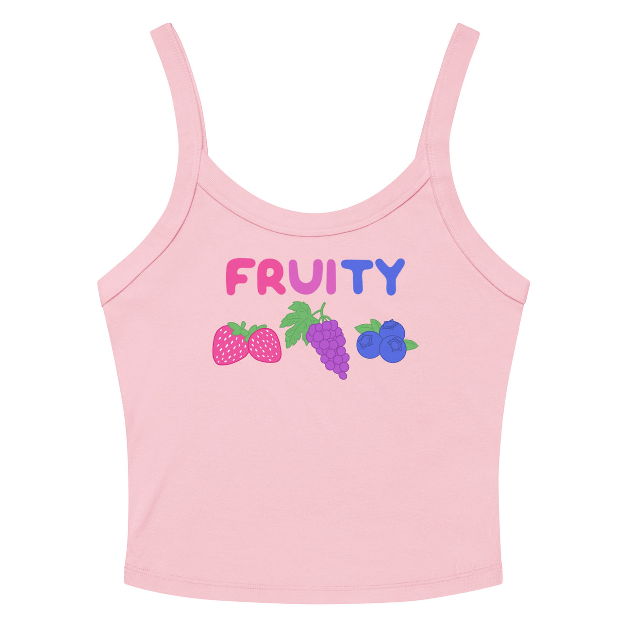 Fruity Bisexual Scoop Neck Tank Top – Queer Closet Co.